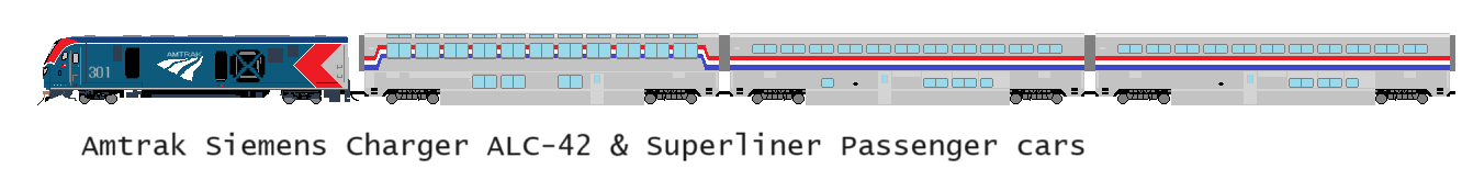 (Portland, OR ~ Eugene ~ Redding ~ Sacramento) Amtrak “Coast Starlight ...