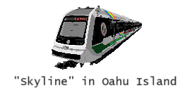 (Kualakaʻi～Hālawa Aloha Stadium)”Skyline” in Hawaii (Rail Track Diagram ...
