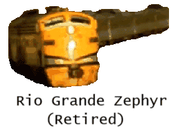 Rail route maps of the “California Zephyr” from Denver to Salt Lake ...